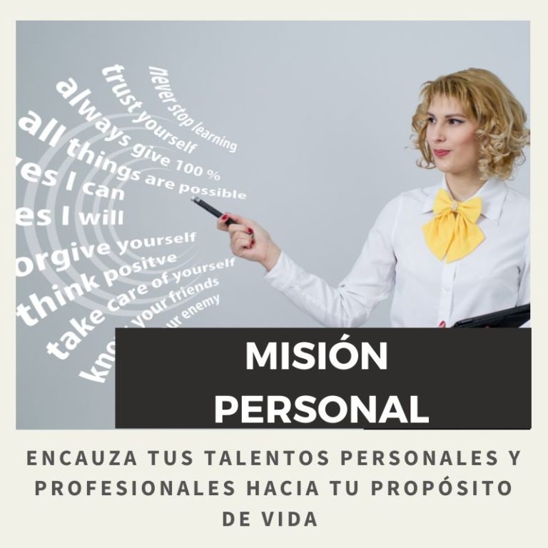 Misión Personal - Coach Acting